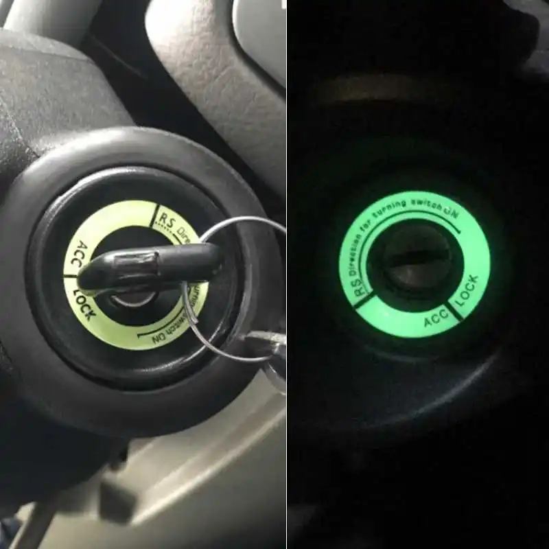 Luminous-Ignition-Switch-Sticker-Car-Accessories-for-Renault-Duster ...