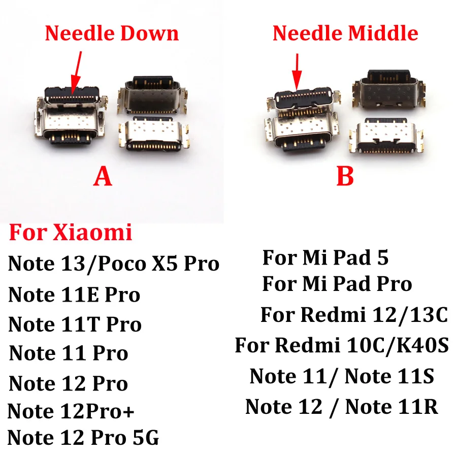 20PCS For Xiaomi Redmi 13C 12 10C Note 13 12 11 11S 11R 11E 11T Mi Pad5 ...