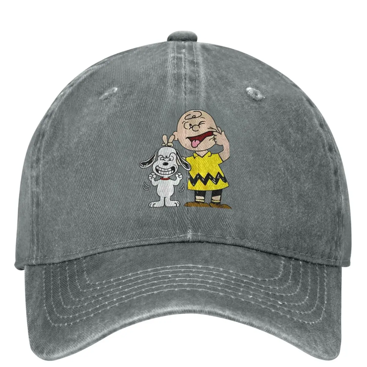 Gorra de béisbol vaquera con dibujos animados de Charlie Brown y Snoopy ...