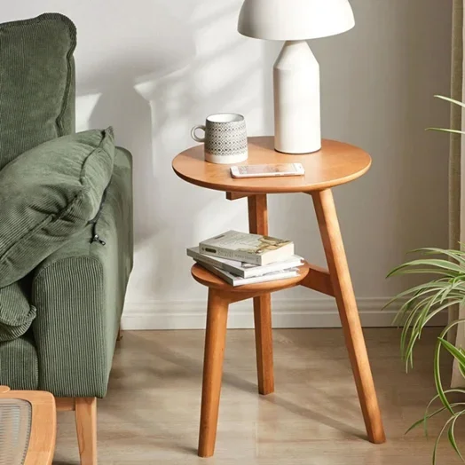 Wood-Balcony-Casual-Coffee-Table-Sofa-Side-Nordic-Simple-Living-Room ...