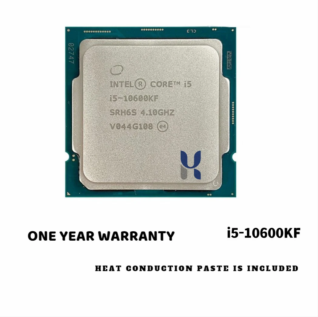 Intel Core i5-10600KF I5 10600KF 4.1 GHz Six-Core Twelve-Thread CPU ...