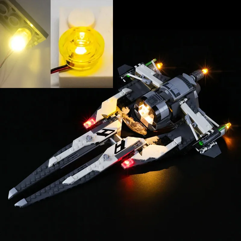 USB-Lights-Set-for-Lego-75242-Black-Ace-TIE-Interceptor-75242-Blocks ...