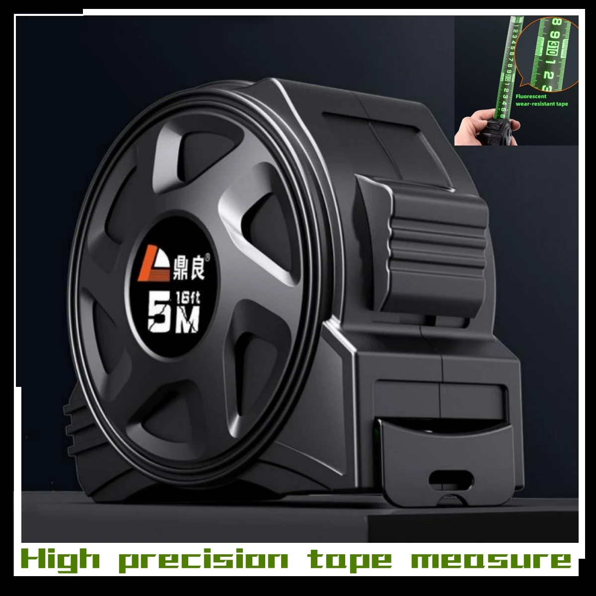 Portable-High-precision-Measuring-tape-Thickened-Wear-resistant-Telescopic-Tape-Measure-3M5M7 ...