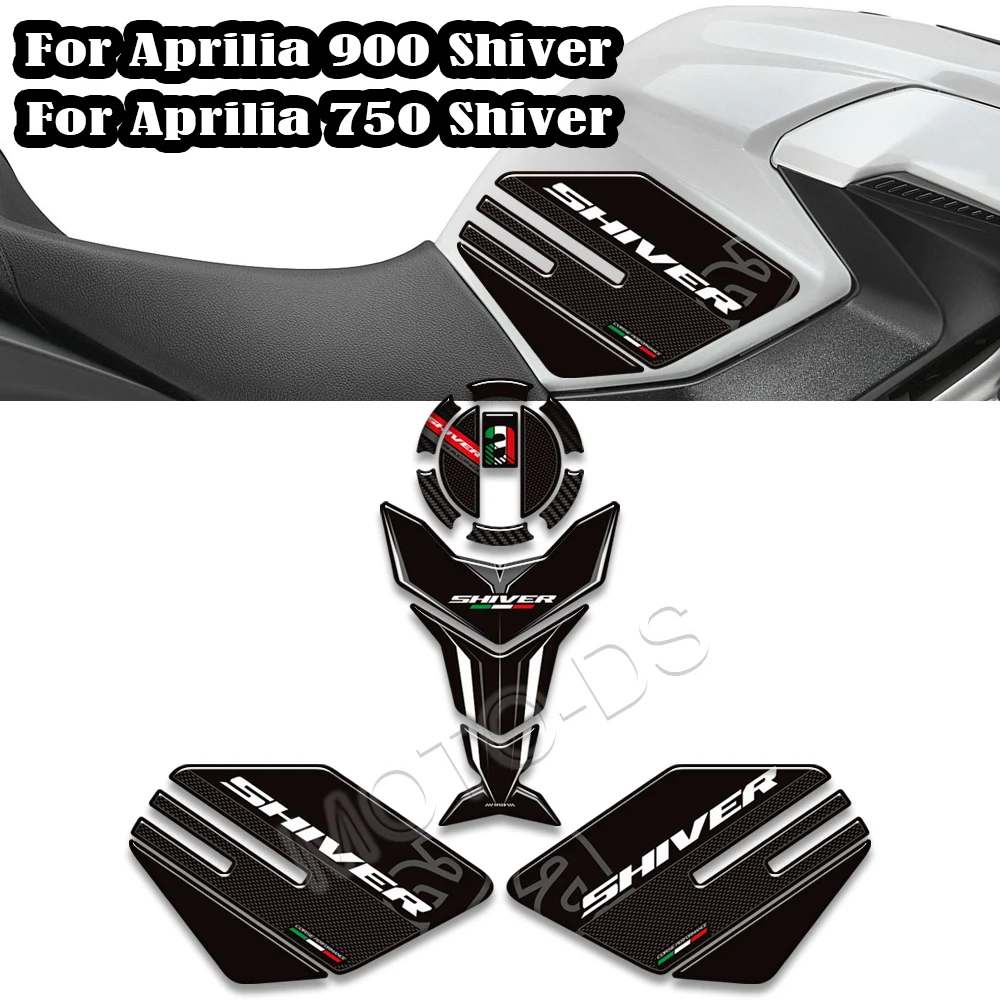 For Aprilia SL 750 900 Shiver Tank Pad Stickers Fuel Tank Cap Scratch ...