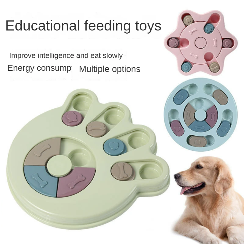 Dogs Educational Toys Pet Toys Dog Food Carousel Eating Anti choking ...