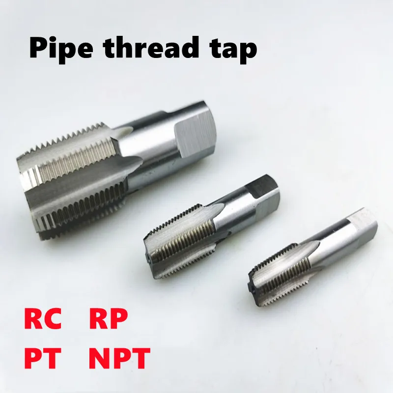 스레딩 기계용 스레드 탭 NPT/RC/PT/RP, W6542HSS 수도관 유지 보수 스트레이트 그루브 슈트 스레드 유지 보수 ...