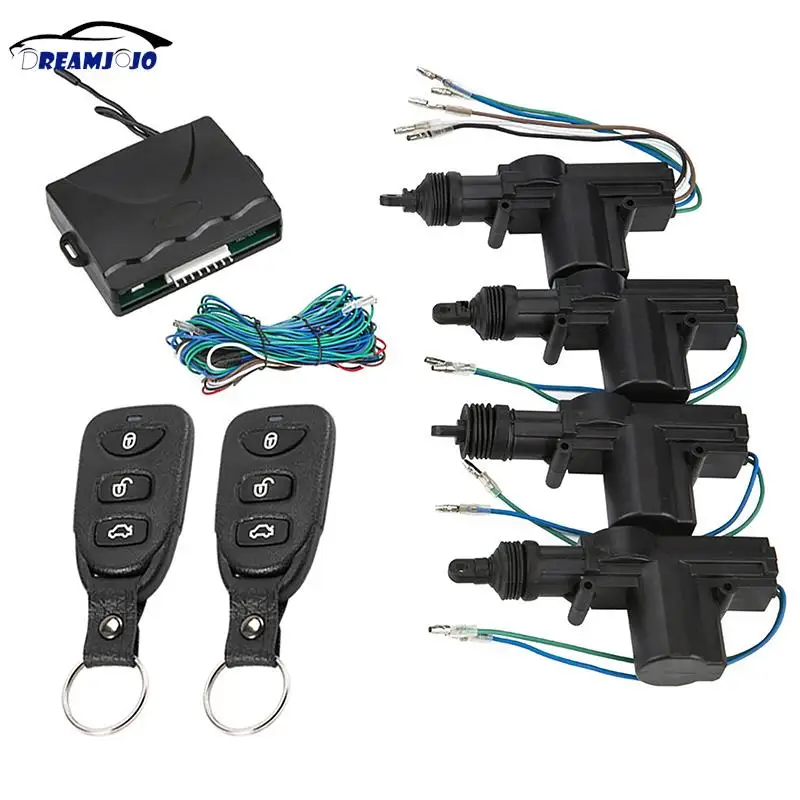 Car-Central-Lock-Door-Remote-Control-Keyless-Entry-System-Locking-Kit ...