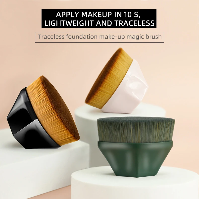 Magic-Makeup-Brush-com-Armazenamento-Professional-Powder-Foundation ...