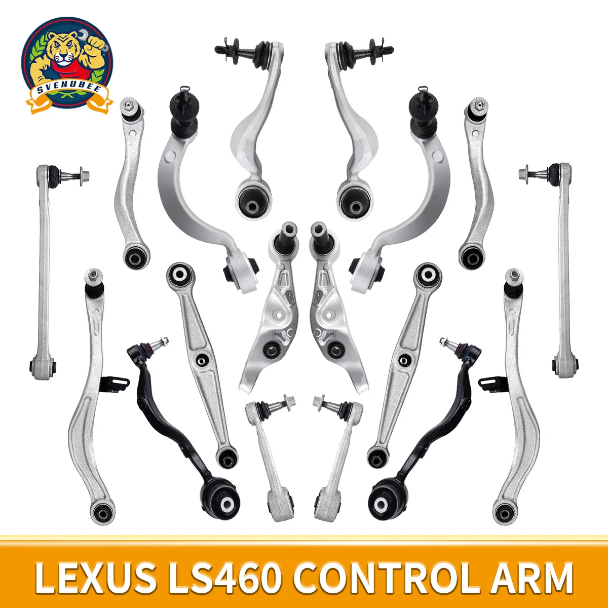 Svenubee-18pcs-Suspension-Kit-Stabilizer-Sway-Bar-Links-Control-Arms ...