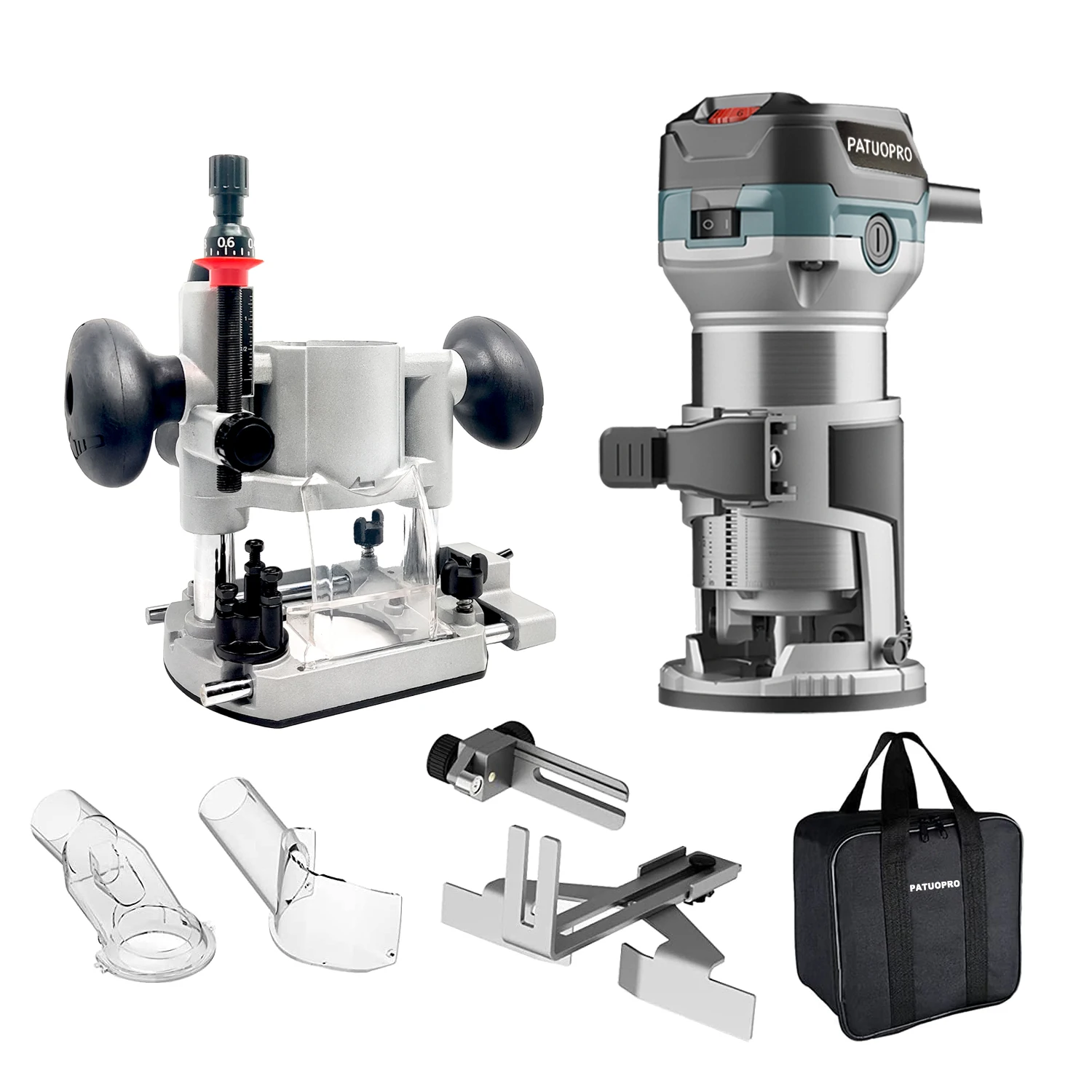 Holz Trimmer Kompakte Router Werkzeug Set Zimmerei Manuelle Trimmen ...