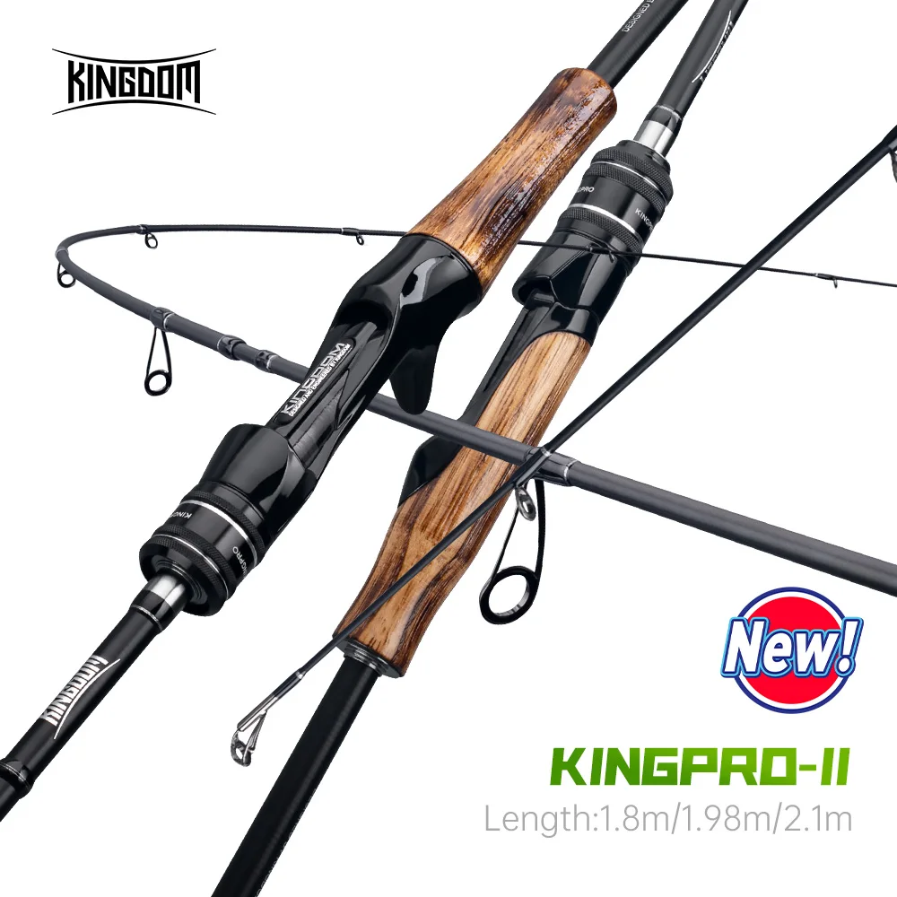 Kingdom-New-Kingpro-2-Series-Carbon-Fishing-Rods-M-ML-L-Power-MF-Action ...
