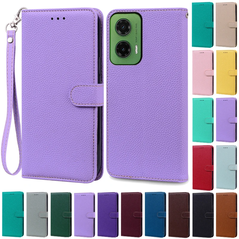 For Moto G35 5G Case Wallet Leather Flip Cover For Motorola G35 Case ...