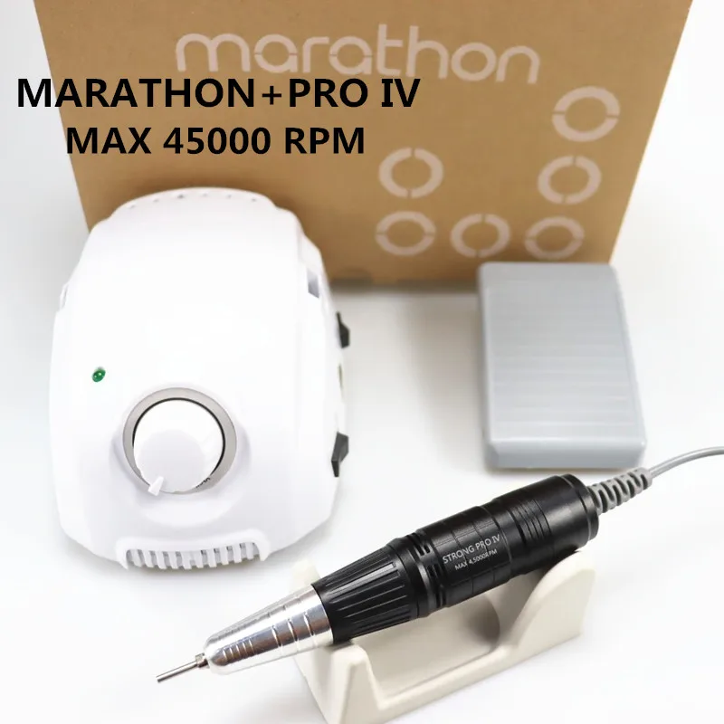 MARATHON Champion 3 PRO XII Handle 35K/40K Electric Nail Drill STRONG ...