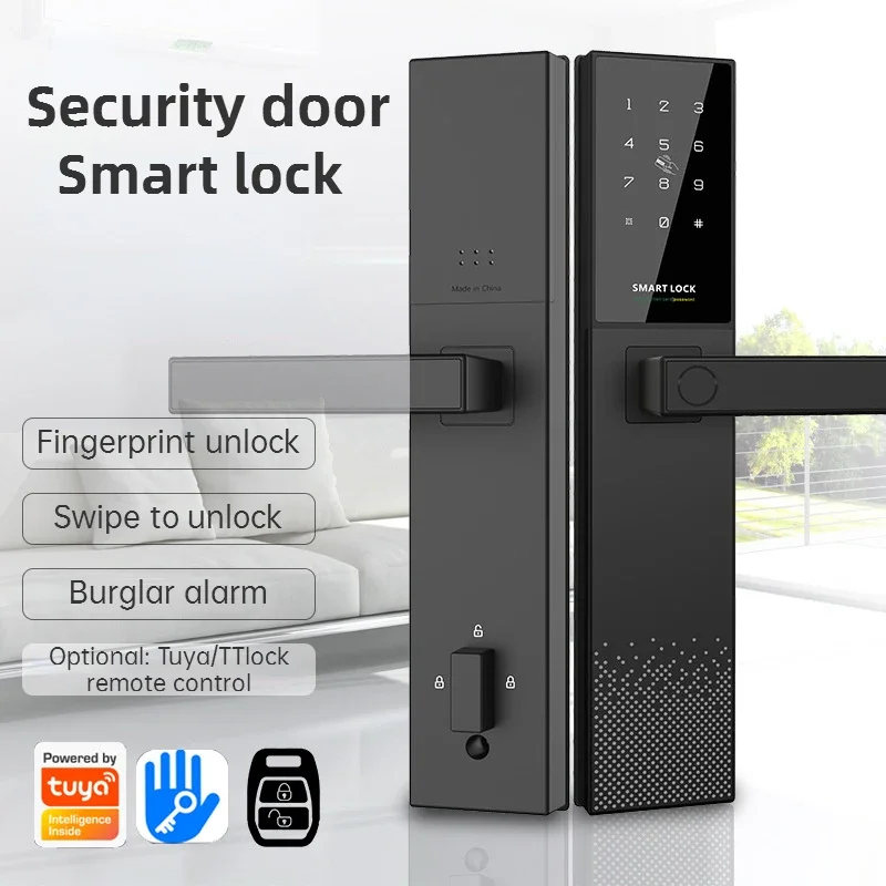 Tuya-Electronic-Lock-Wifi-Smart-Door-Lock-Fingerprint-Lock-Password-IC ...