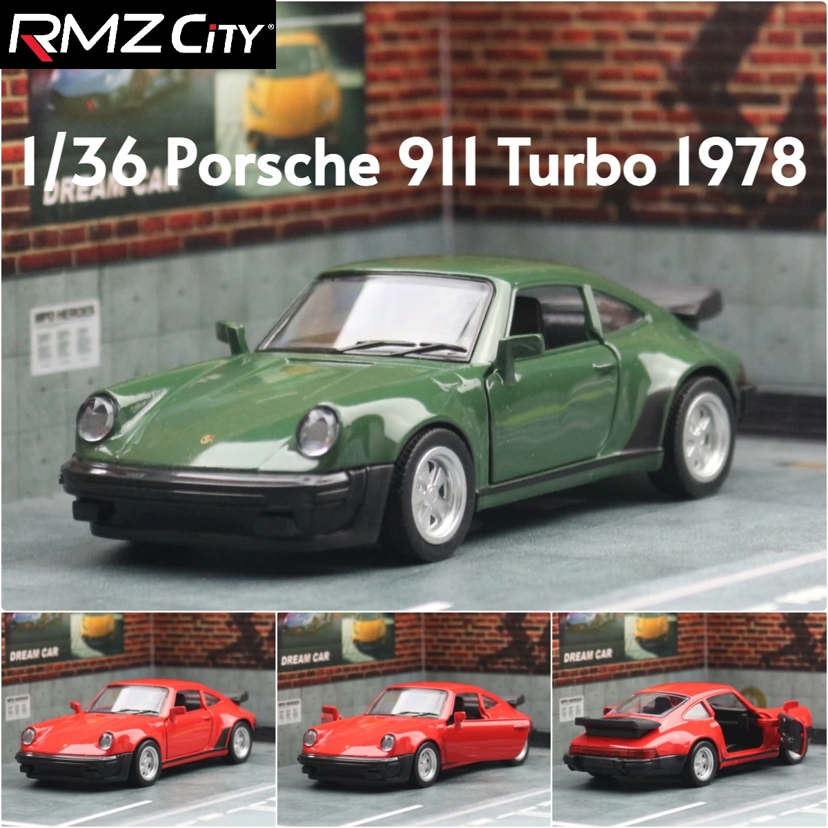 1-36-Porsche-911-Toy-Car-Model-RMZ-CiTY-Miniature-Racing-Free-Wheels ...