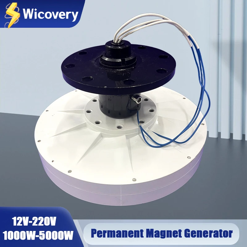 Low-Torque-300rpm-500rpm-220V-AC-Output-PMG-Three-Phase-Coreless ...