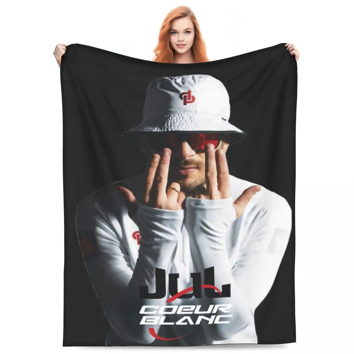 JUL Rapper Blanket Music Album Travel Flannel Throw Blanket Super Soft ...