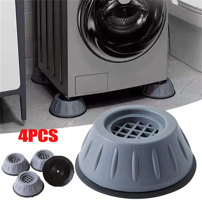 1/2/4pcs Anti Vibration Feet Pads Rubber Legs Slipstop Silent Skid ...