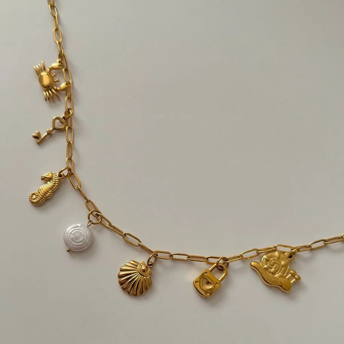 Beach-starfish-necklace-summer-style-conch-pendant-shell-DIY-accessory ...