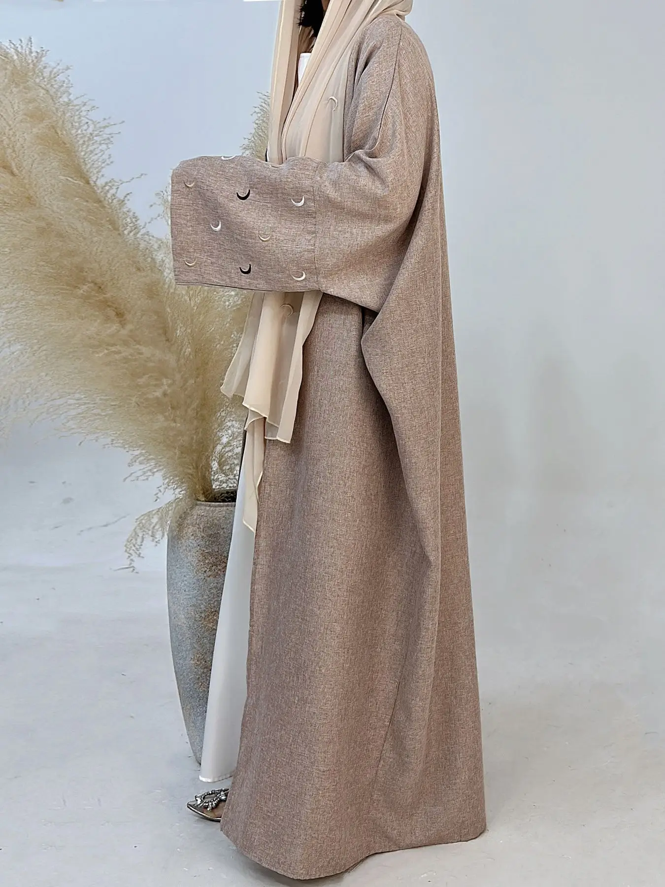 Caldo-musulmano-Ramadan-Eid-Bangladesh-solido-etnico-luna-ricamo-manica ...