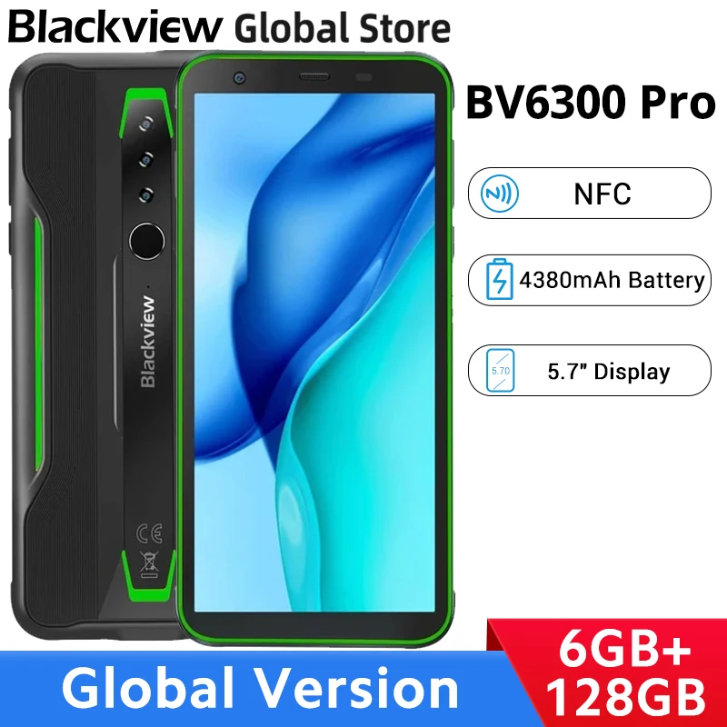 Global-Version-Blackview-BV6300-Pro-6GB-RAM-128GB-ROM-NFC-Octa-Core-MTK ...