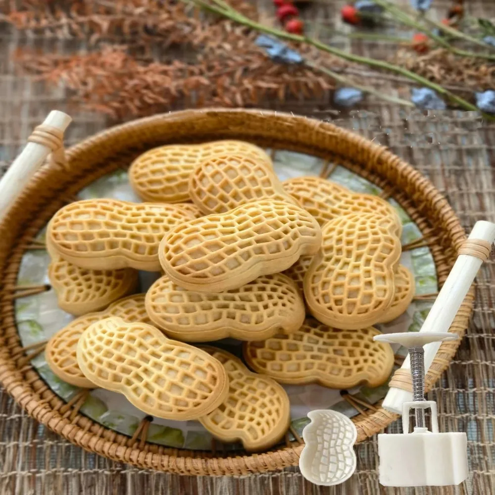 50g-Mini-Peanut-Shape-Moon-Cake-Mold-Cookie-Cutter-Frame-Creative-Cake ...