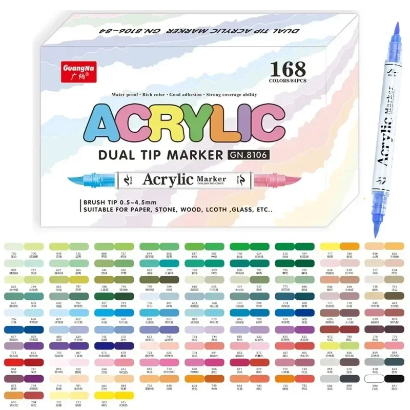 240-Color Double-Nib Acid Marker Set: The Ultimate Guide for Artists ...