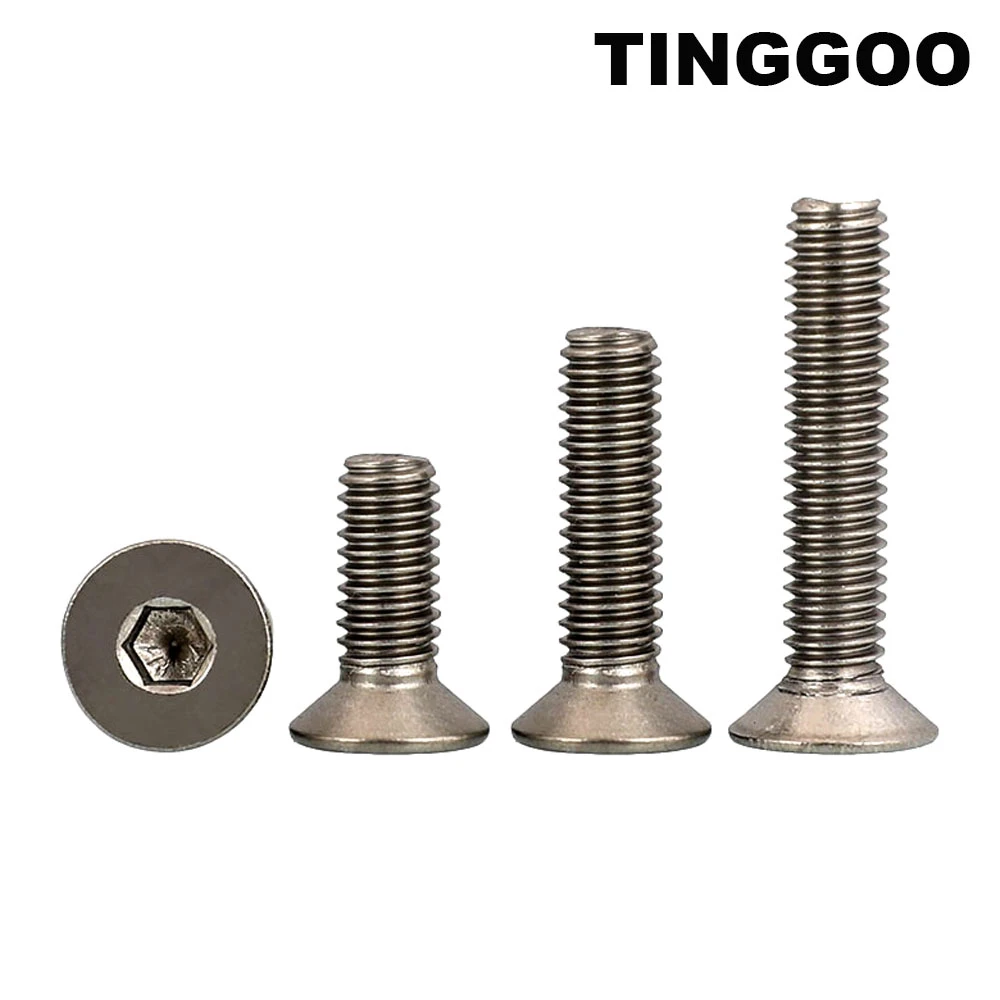 Titanium Screws Countersunk Hex M2 5 | M3 Countersunk Screw Titanium - 2/10pcs Ta2 M2 - Aliexpress