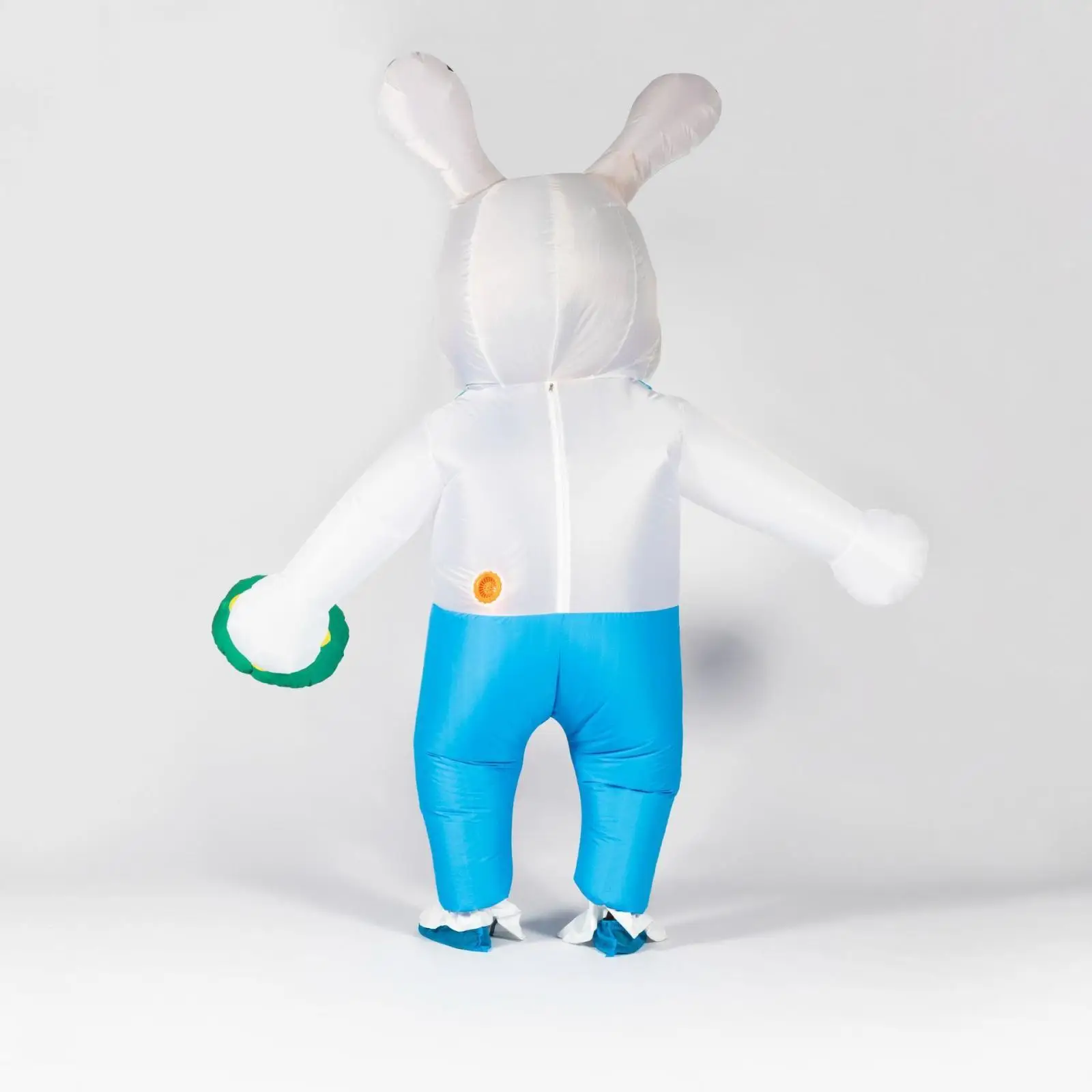 Easter Rabbit Inflatable Costume Clothes Men Women Jumpsuit Animal ...