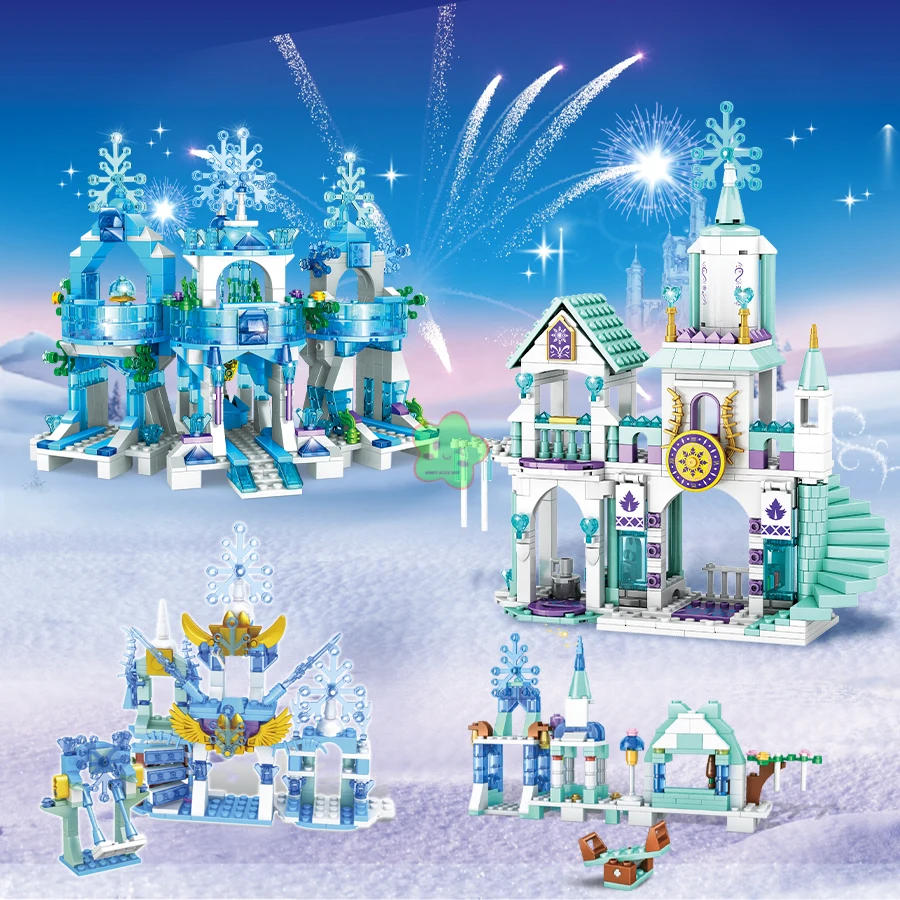 Friends-Princess-Luxury-Ice-Castles-Playground-House-Movies-Winter-Snow ...