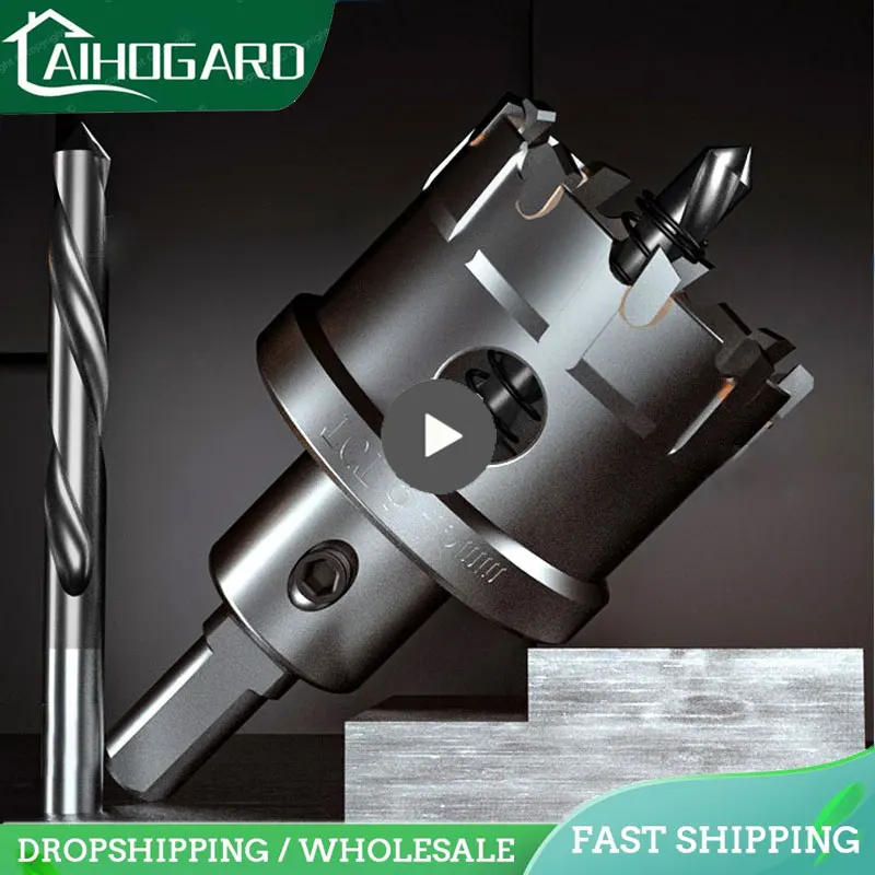 Alloy-Metal-Wood-Drilling-Hole-Cut-Tool-Hole-Saw-Carbide-Tip-Cutter ...