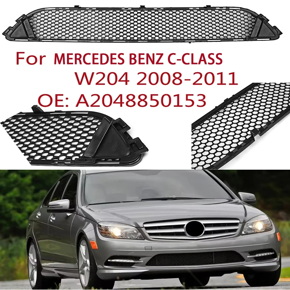 For 2008-2011 W204 Mercedes Benz C-Class C63C300 Sedan Estate Front ...