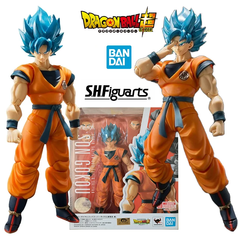 Bandai-Super-Saiyan-God-Son-Gokou-Dragon-Ball-Action-Figure-modelo ...