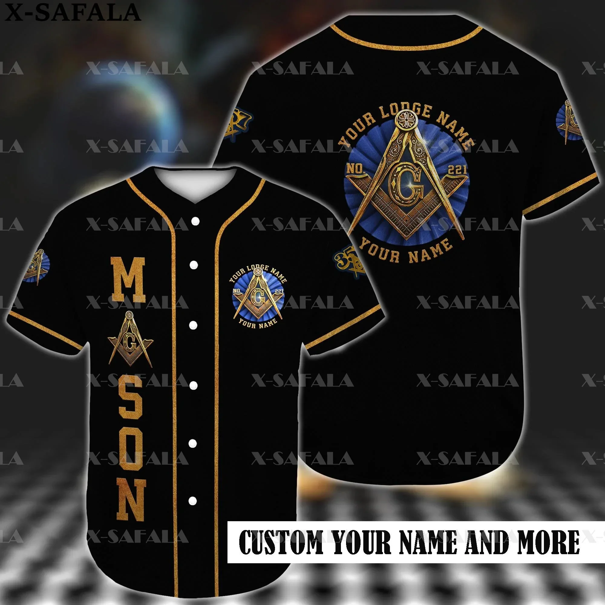 Custom-Name-Love-FREEMASON-Masonic-Mason-3D-Printed-Baseball-Jersey ...