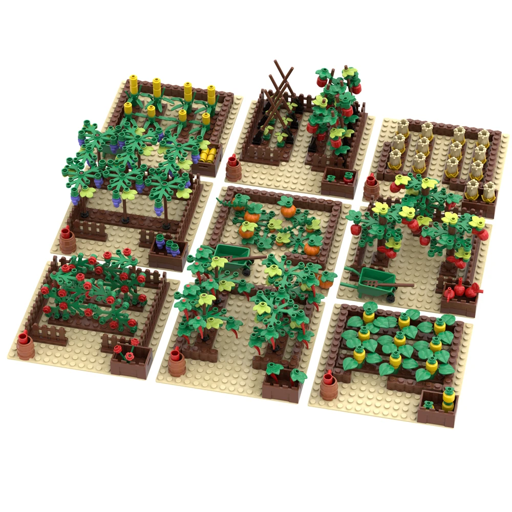 MOC-Farm-and-Ranch-Decoration-Model-Zoo-Botanical-Garden-Building ...