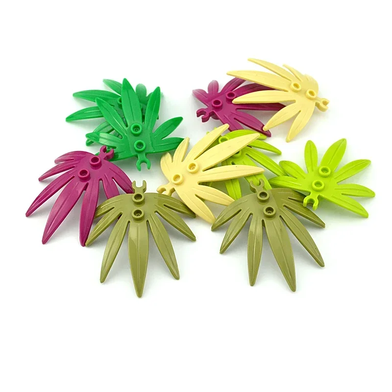 MOC-Accessories-30pcs-Leaves-Building-Blocks-Set-Plant-Tree-Grass ...
