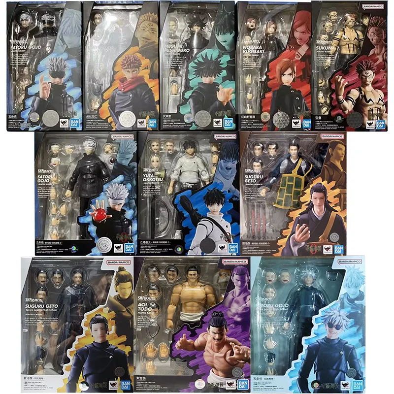 BANDAI-SHFiguarts-SHF-Itadori-Yuji-Satoru-Gojo-Fushiguro-Megumi ...