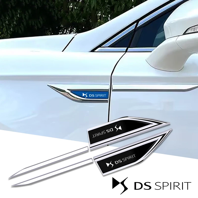 2pcs car accessory Side Doors Blade car stickers car accessories for DS ...