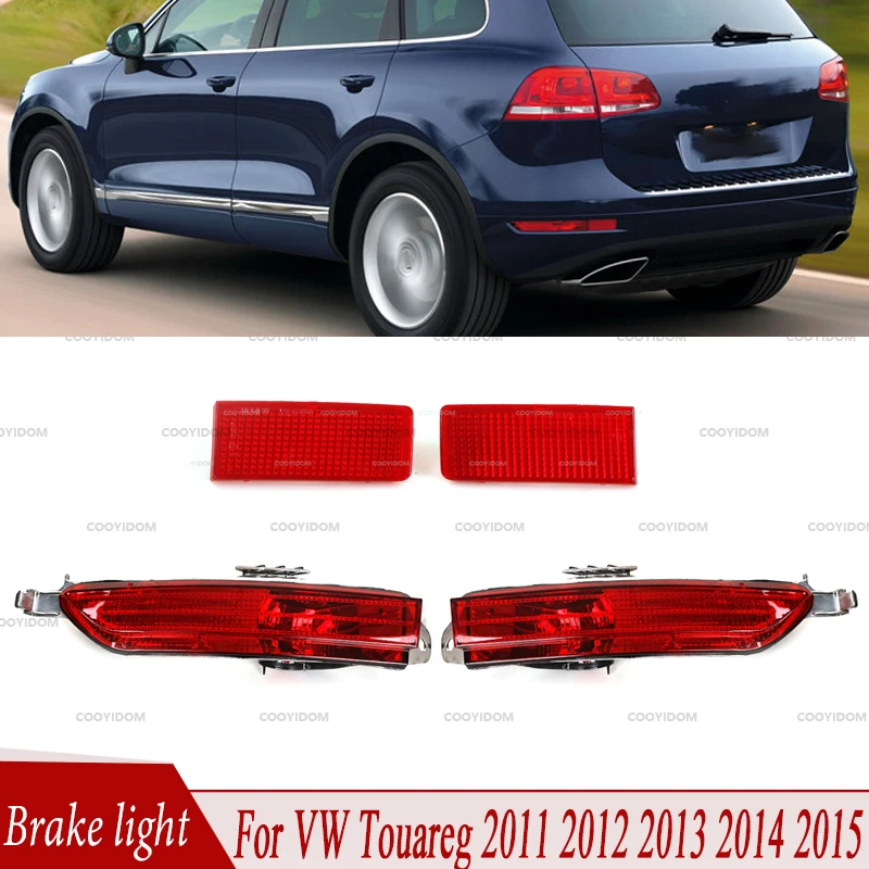 R-AUTO-For-VW-Touareg-2011-2012-2013-2014-Tail-Light-Rear-Bumper ...