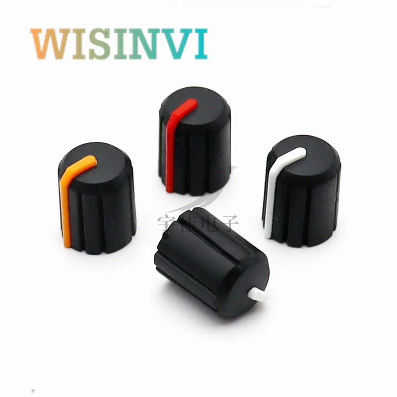 10PCS-Soft-Rubber-Knob-Cap-Diameter-11-5mm-Height-14mm-Potentiometer ...