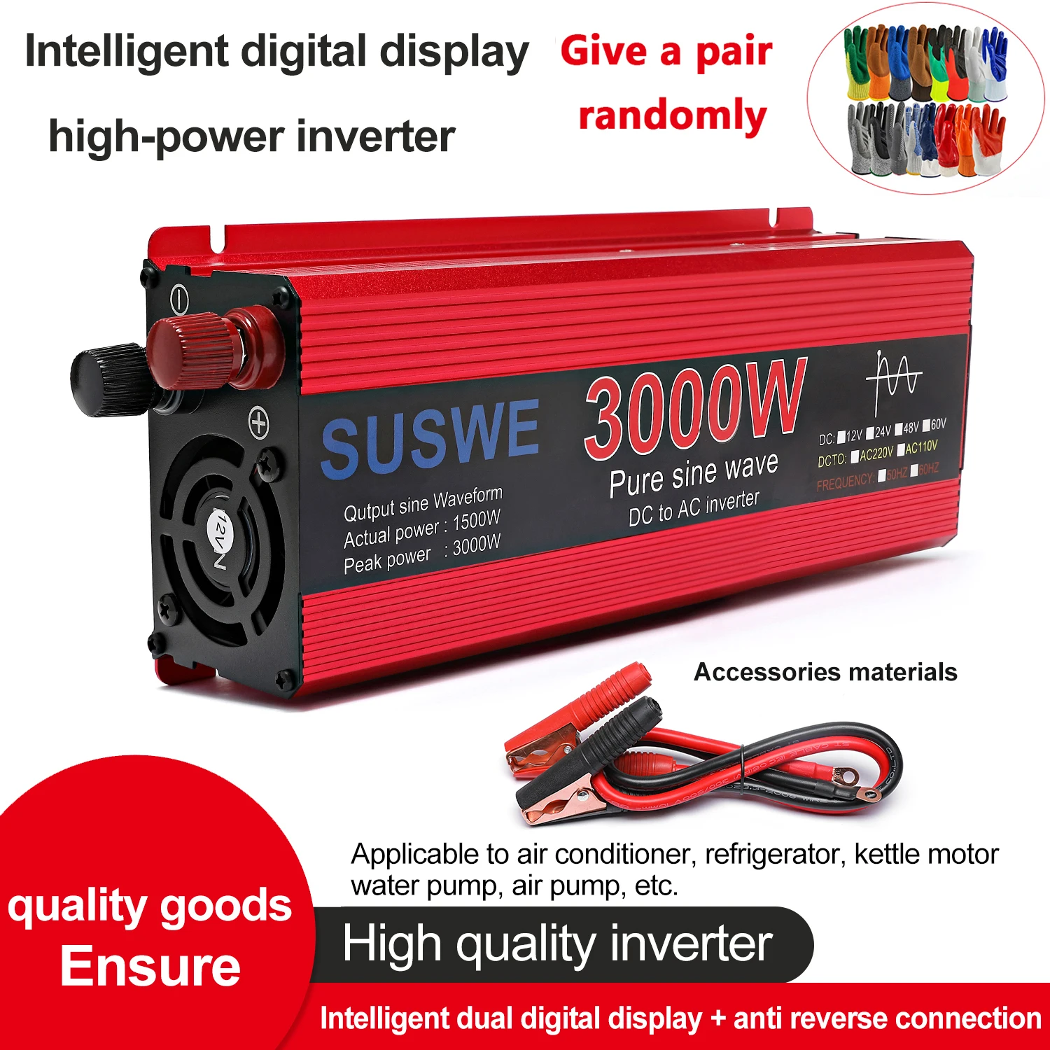 Pure-Sine-Wave-Inverter-12V-24V-48V-60V-To-AC-110V-220V-3000-2200-2000 ...