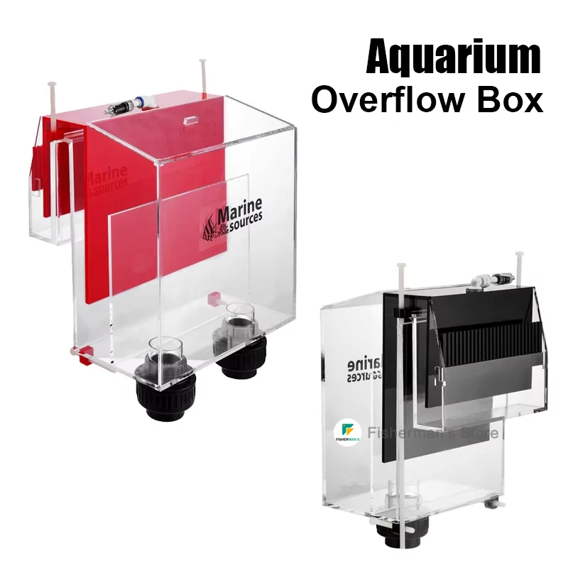 Marine Sources Aquarium Waterbox, Siphon Overflow Box, Fish Tank ...