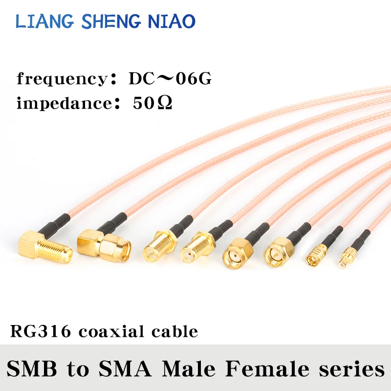 RG316-Coax-Cable-SMB-To-SMA-Male-Female-Right-Anlge-Connector-SMB-To ...