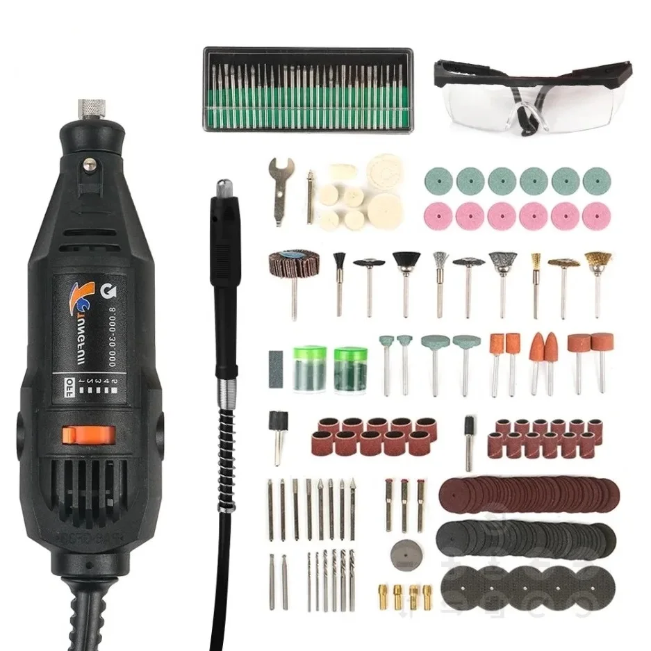 Electric-Mini-Drill-130W-Drilling-Machine-30000rpm-Variable-Speed ...