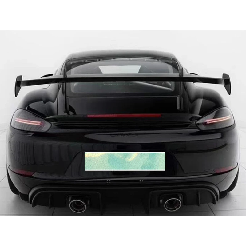 For-Porsche-Boxster-Cayman-911-718-Real-Carbon-Fiber-Spoiler-Wing-Car ...