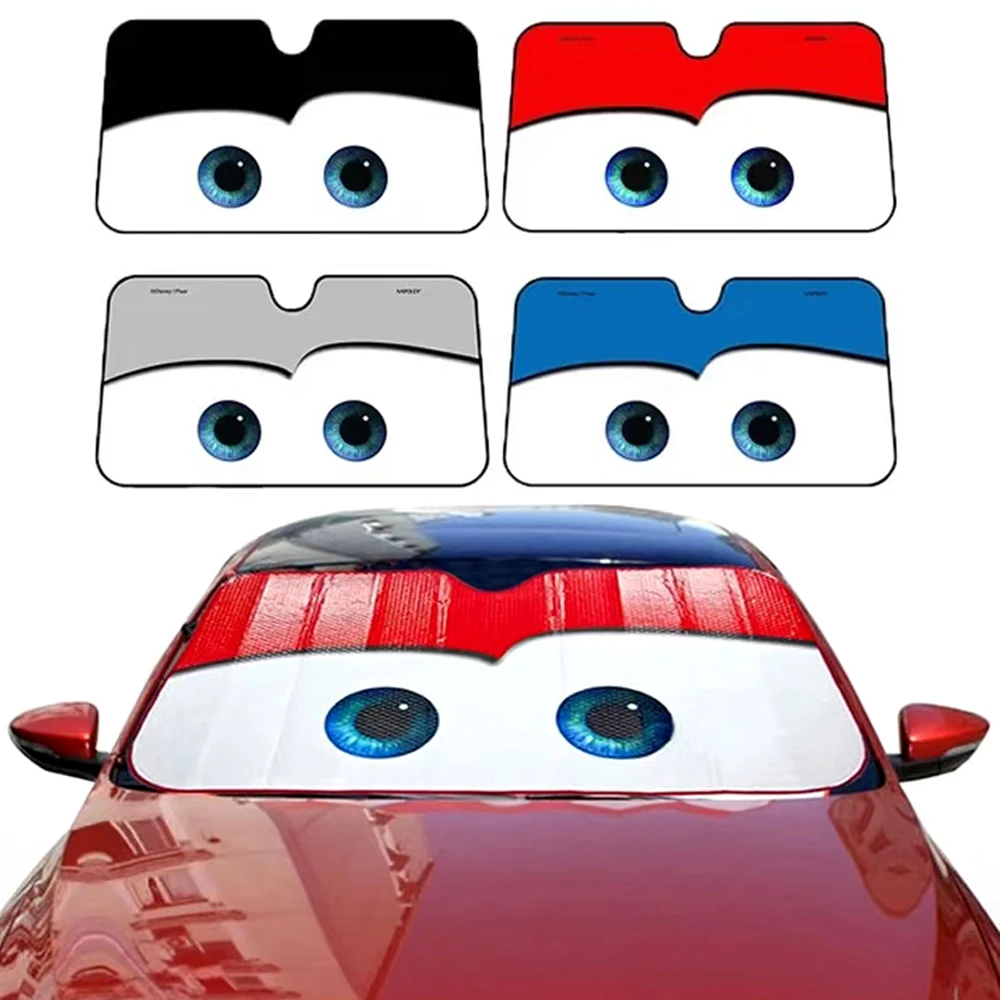 Car-Solar-Protection-3-Colors-Eyes-Heated-Windshield-Sunshade-Car ...
