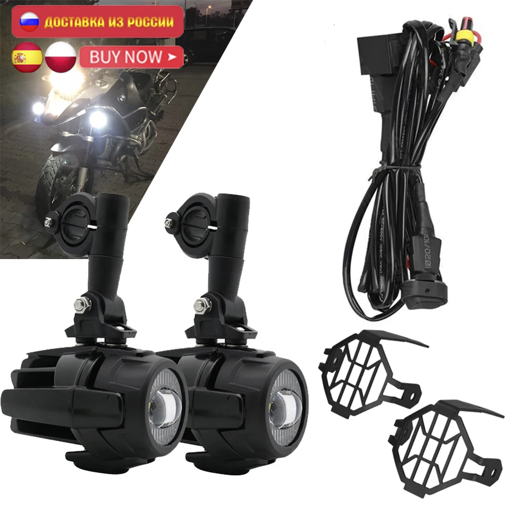Upgrade-Brighter-Lamp-For-BMW-R1200GS-F800GS-F700GS-F650-K1600-Motorcycle-fog-light-Auxiliary ...