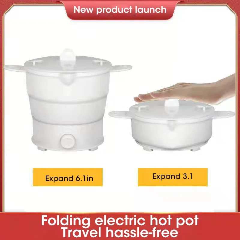 Multi-Portable-Foldable-Silicone-Pot-For-Travel-110-220V-Kettle ...