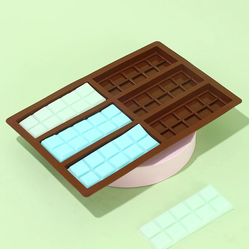 Chocolate-Candy-Bar-Silicone-Mold-Rectangle-Break-Apart-Protein-Engery ...