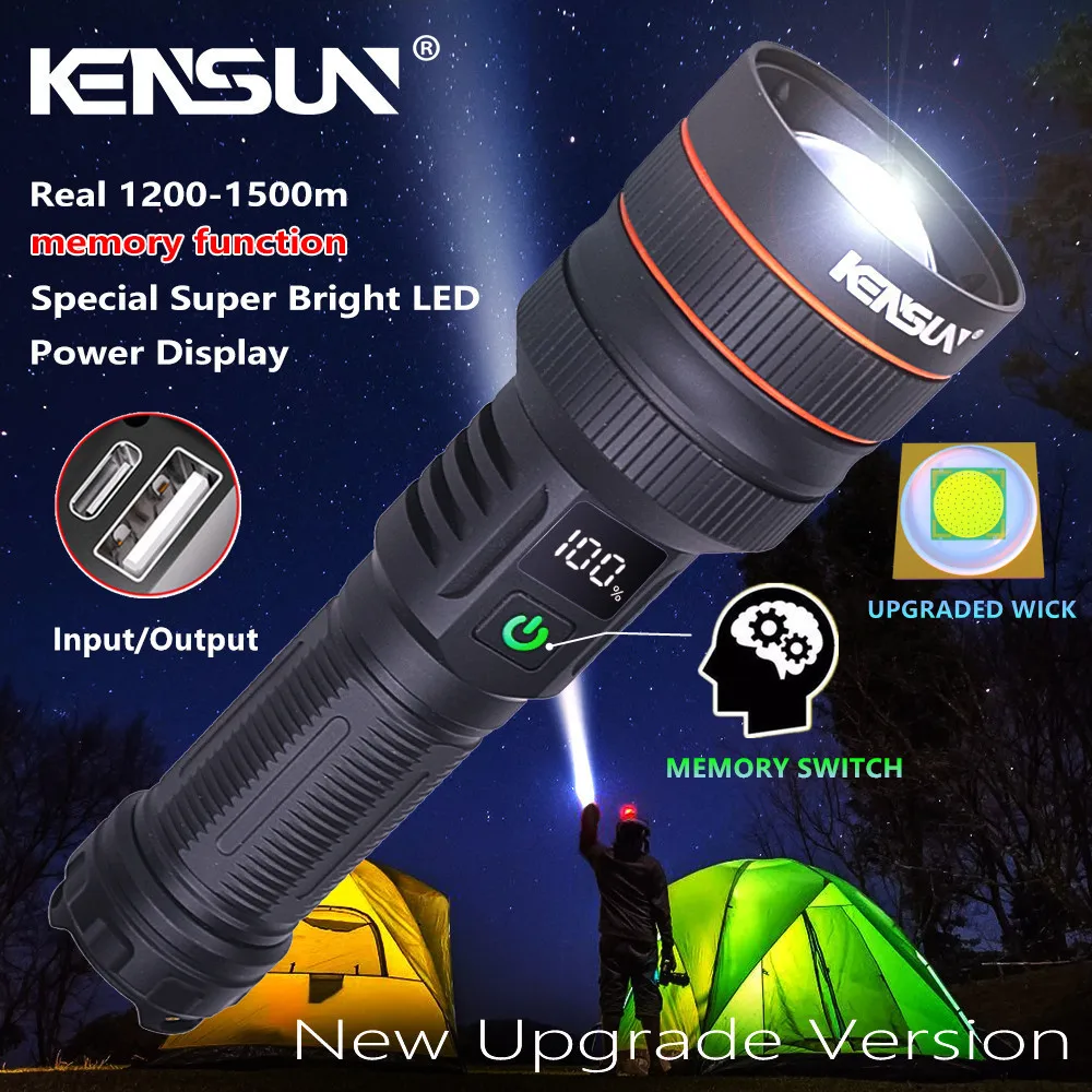High-Power-Super-Long-Range-LED-Flashlight-Type-C-Charging-Strong-Light ...